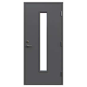 Leksandsdörren Ytterdörr Vargnäs 10x20 H NCS S-6000-N 1020HV83G_Grå ...