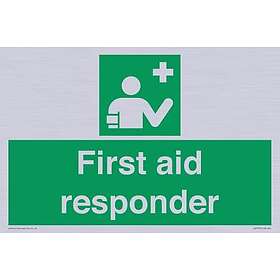 Viking Signs Första hjälpen svararskylt 300 x 200 mm A4L - Hitta bästa ...