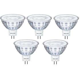 Philips CorePro LED Spot MR16 4,4W 827, 345 lumen, GU5.3, 36°, 5-pack ...