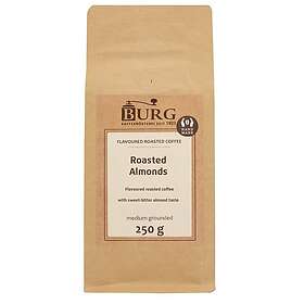 Burg smaksatt kaffe. rostad mandel 250g malet, Från 95 kr
