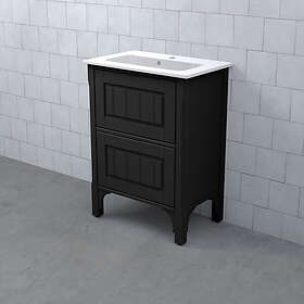 Björbo Badrum Grund Kommod Saga Ram Pärlspont (Svart/590 mm) - Hitta ...