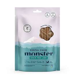 Monster Pet Food Dog Dental Chew Lamb Large (7pcs), Från 79 kr