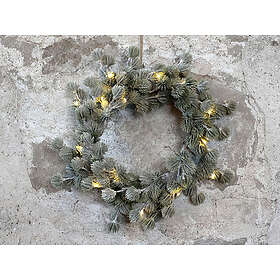 Chic Antique Denmark Fleur Julkrans Cederträ LED Grön, Från 210 kr