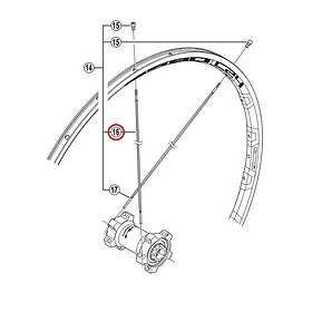 Shimano WH-RS80 C24 Ekrar Höger Vänster, Från 45 kr
