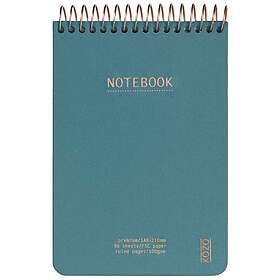 Adlibris Anteckningsblock A6 Premium Steel blue KOZO, Från 89 kr