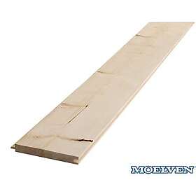 Moelven 15x120 Ubehandlet Underpanel - Sammenlign priser hos Prisjakt