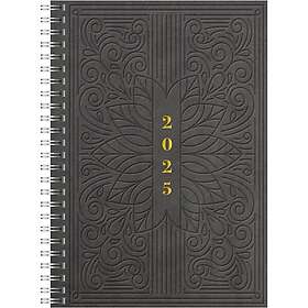 Kalender Dagbok Art Deco 2025 Wire-O Almanacksförlaget, Från 229 kr