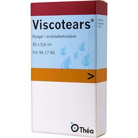 Thea Viscotears Eye Gel 30x0.6ml, Från 97 kr