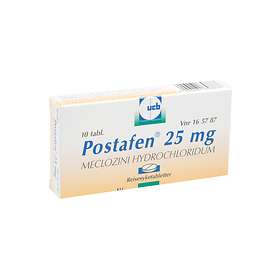 Postafen 25mg 10 Tablets - Find den bedste pris på Prisjagt