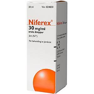 Best pris på Niferex Orala Droppar 30ml Vitaminer og Mineraler ...