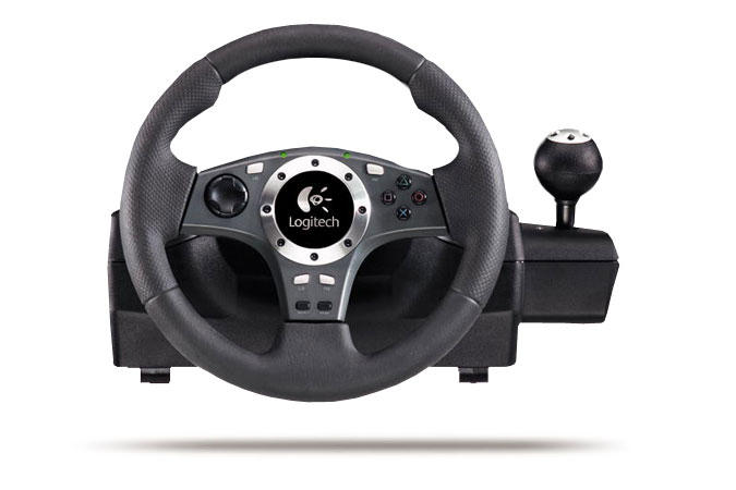 Best pris på Logitech Driving Force Pro (PS2/PS3) Ratt & pedaler ...