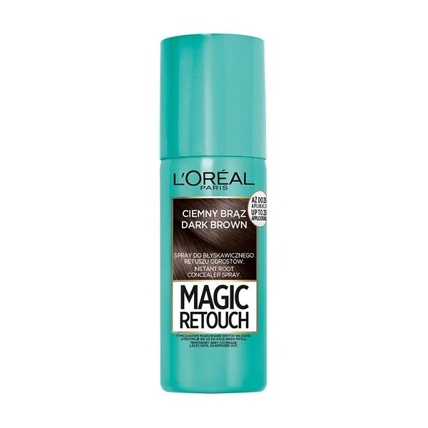 Jämför priser på L'Oreal Magic Retouch Dark Brown Spray 75ml Hårfärg ...