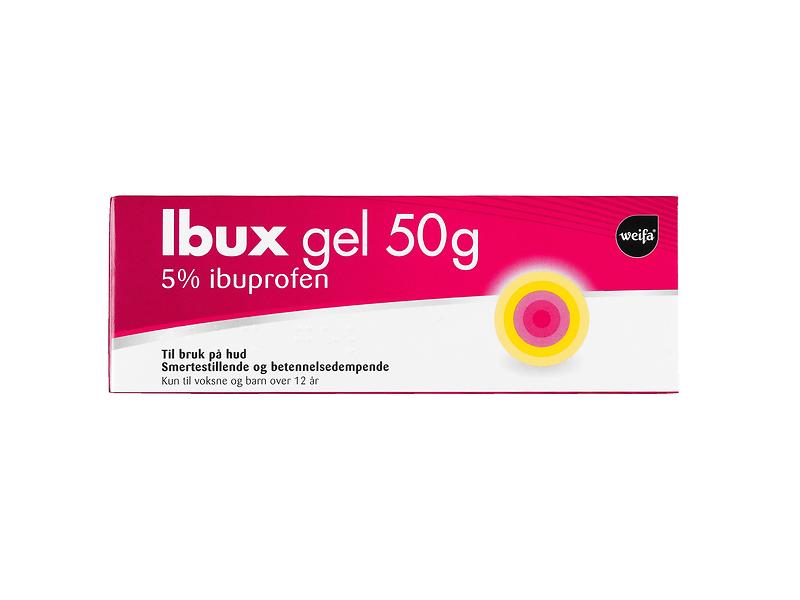 Best pris på Weifa Ibux Gel 5% 50g Tub Smertestillende legemiddel ...